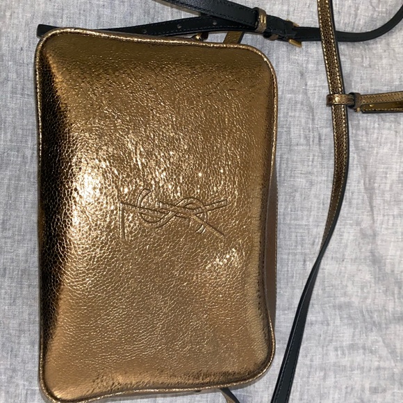 Yves Saint Laurent | Bags | Ysl Gold Camera Bag | Poshmark